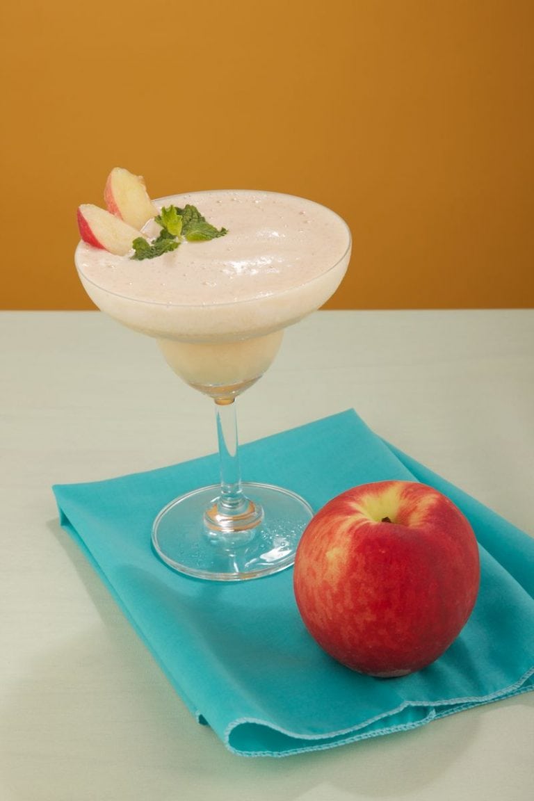 Milky Peach Frappe | Boncafe